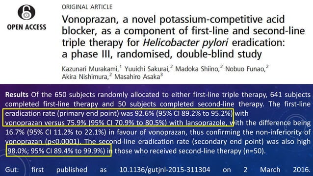 Potassium competitive acid blocker.pptx | Digestive Disorders ...