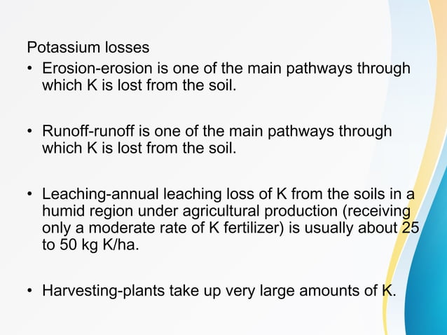 Potassium Cycle | PPT