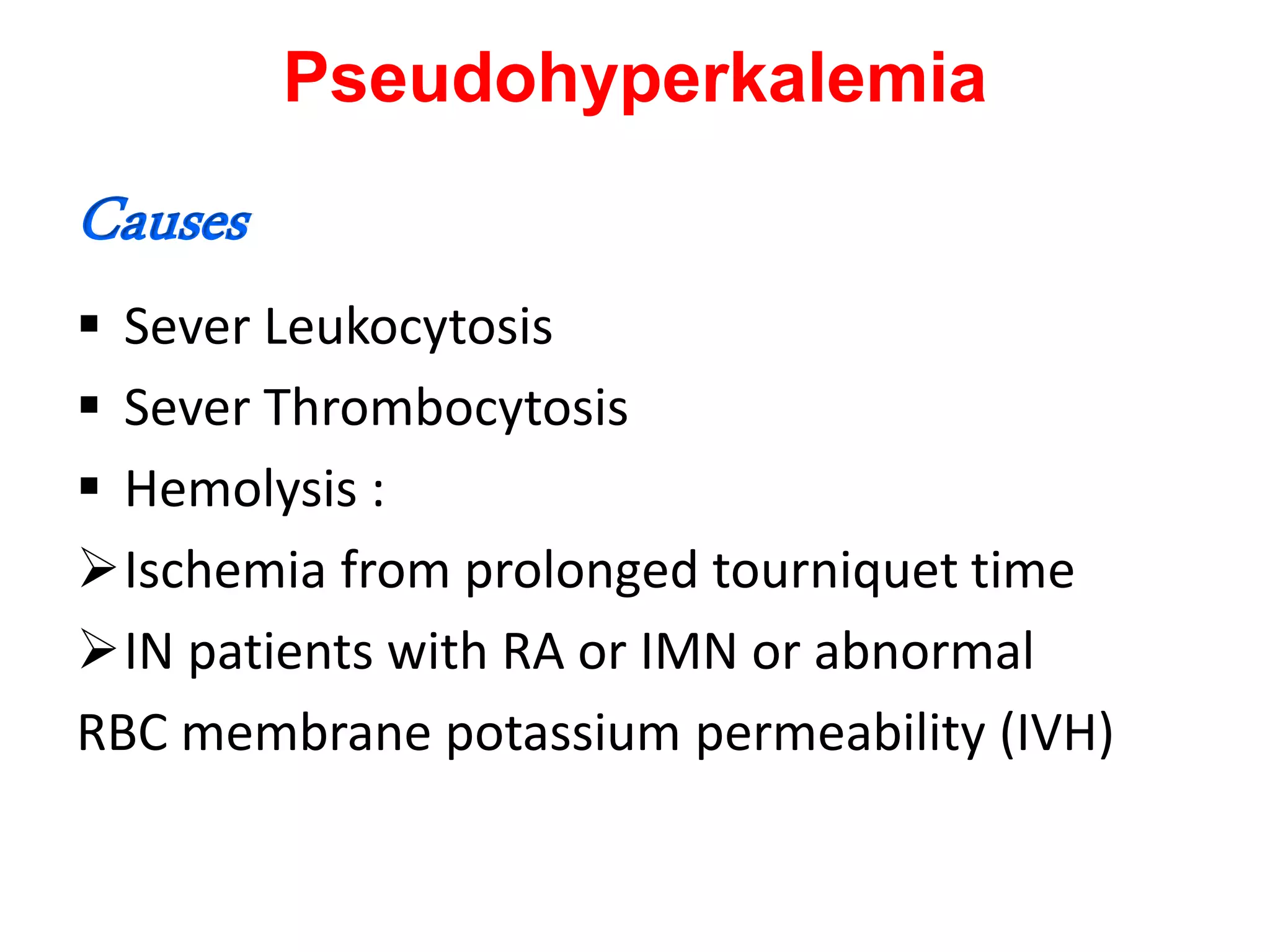 Potassium disorders , comprehensive & practical approach . | PPTX