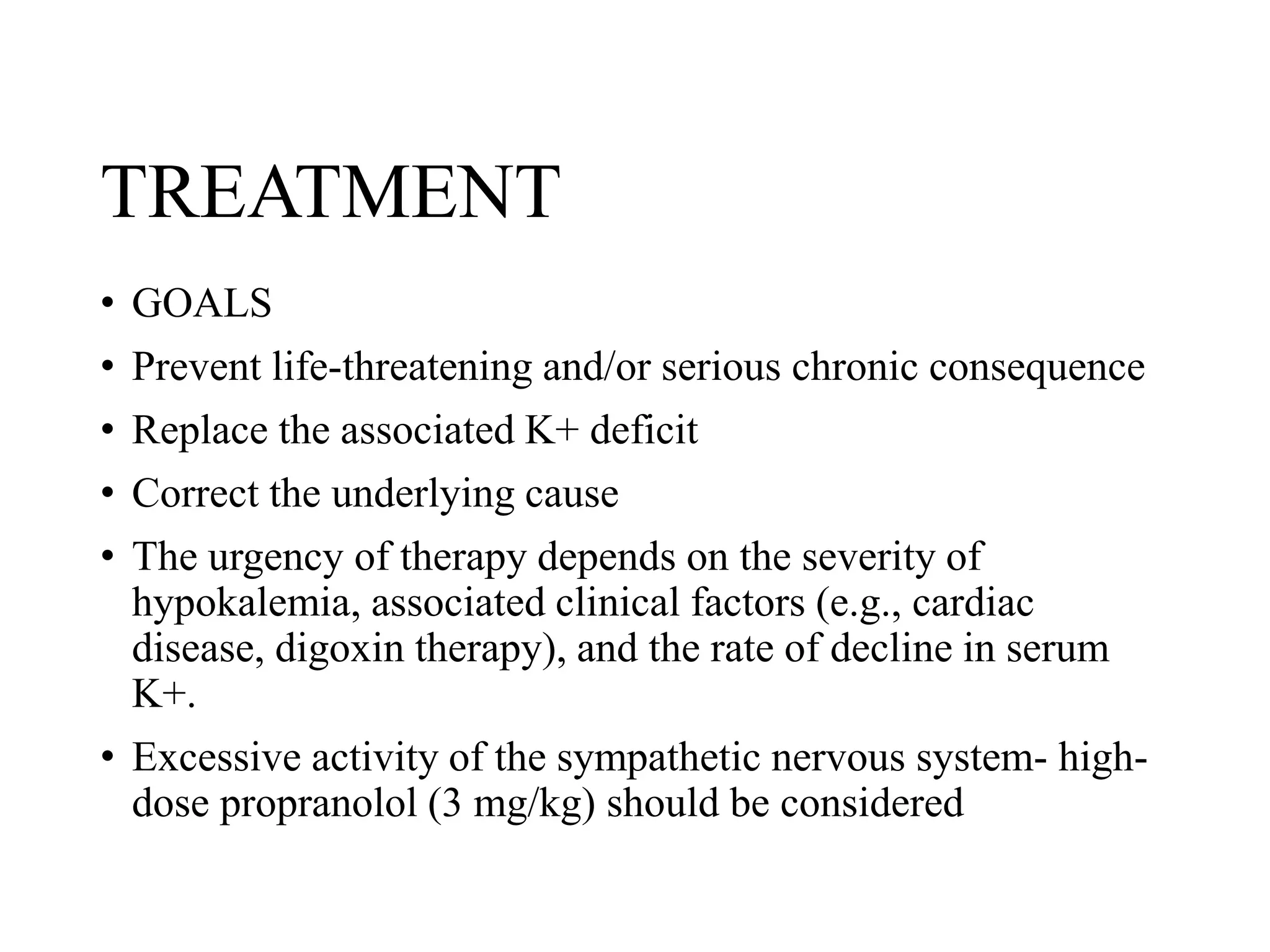 Potassium disorders-hypokalemia and hyperkalemia | PPTX