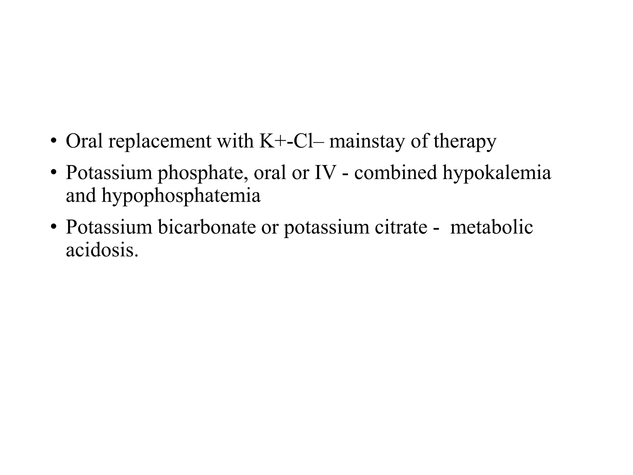 Potassium disorders-hypokalemia and hyperkalemia | PPTX