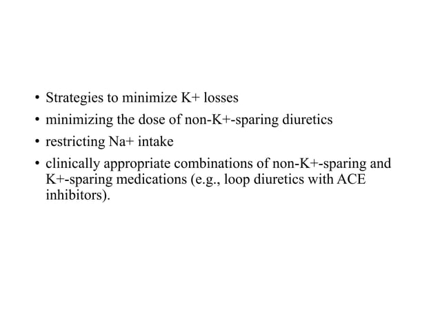 Potassium disorders-hypokalemia and hyperkalemia | PPTX | Blood ...