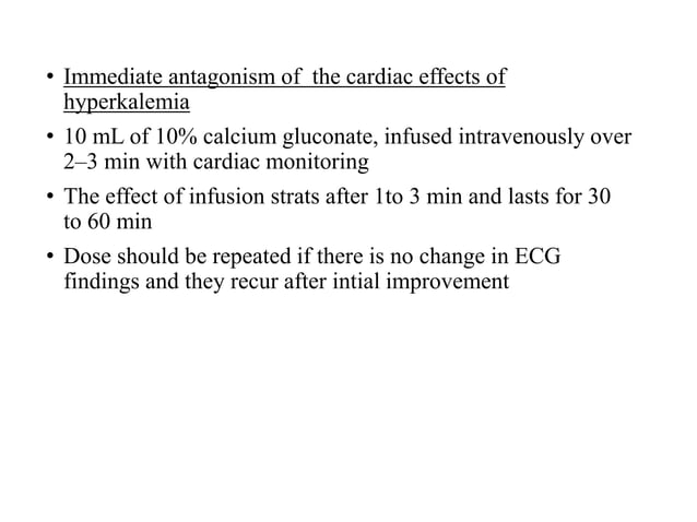 Potassium disorders-hypokalemia and hyperkalemia | PPTX | Blood ...