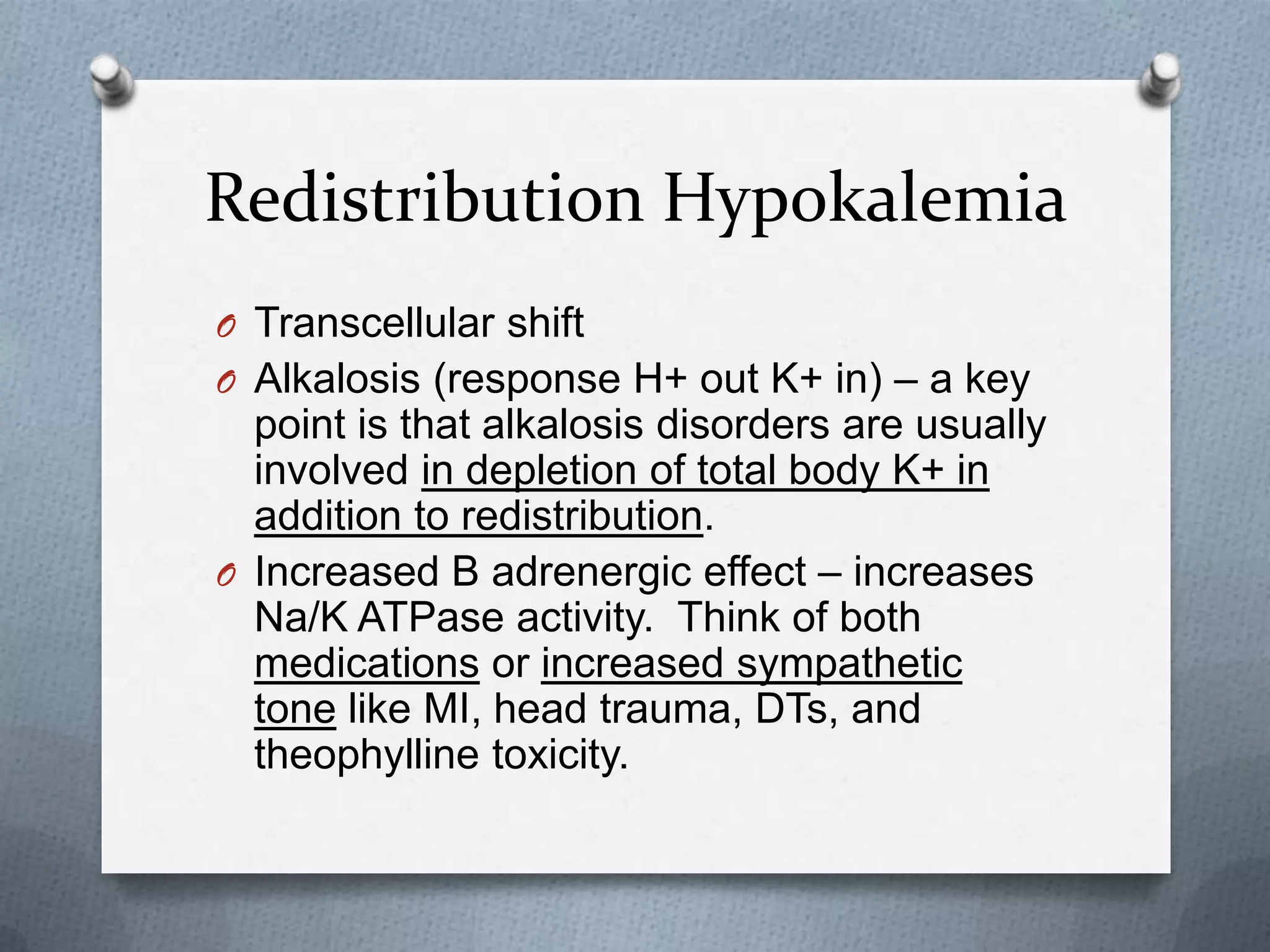 Potassium Management | PPTX