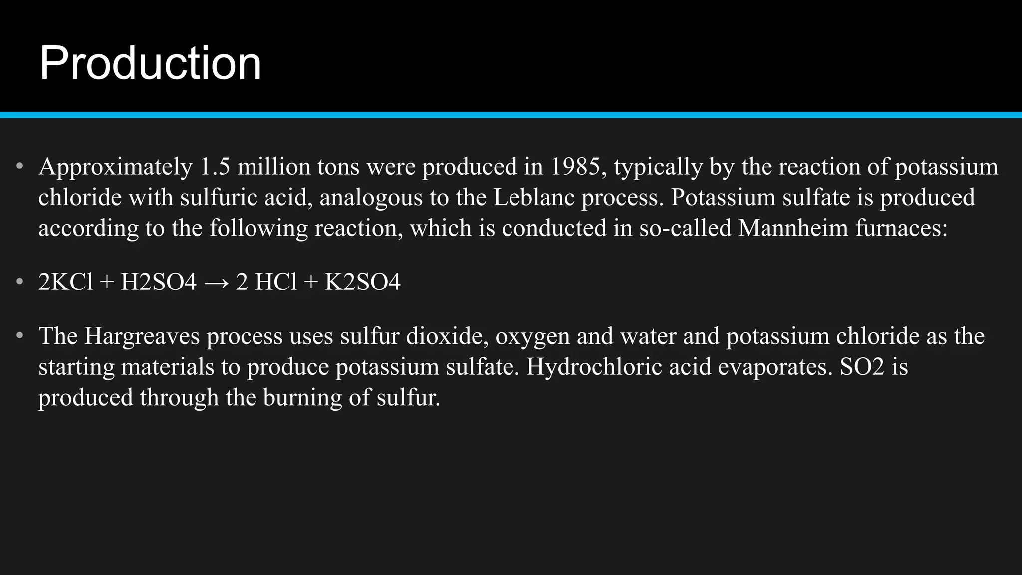 Potassium sulfate k2 so4 | PPTX