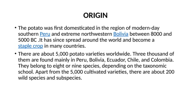 POTATO-1.pptx......................................... | PPT