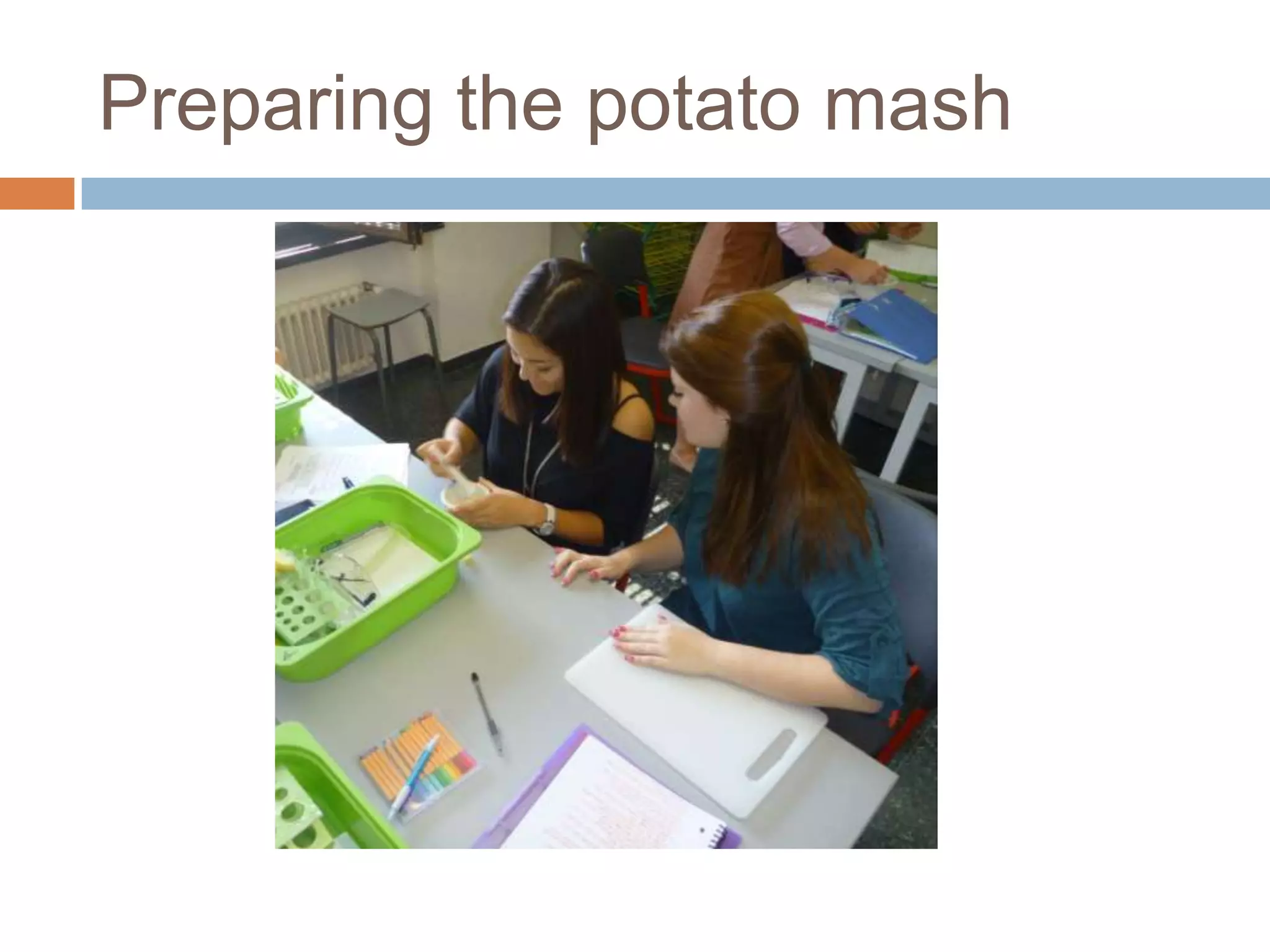 Potato catalase pictures | PPTX | Chemistry | Science