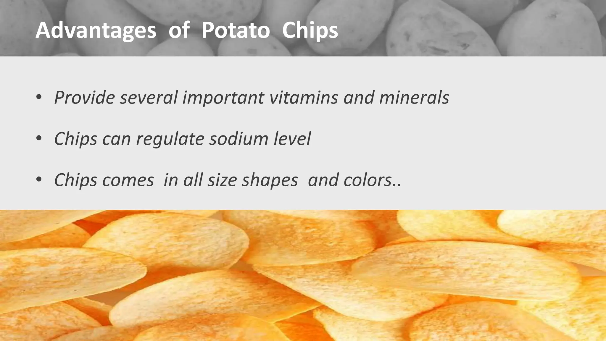 Potato chips A5 chips. Marketing PPT strategy | PPTX | Healthy Cooking ...