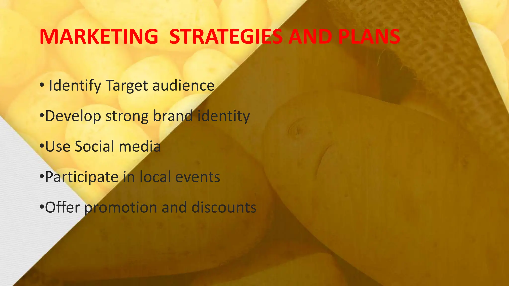 Potato chips A5 chips. Marketing PPT strategy | PPTX | Healthy Cooking ...