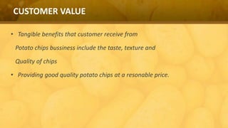 Potato chips A5 chips. Marketing PPT strategy | PPTX