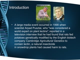 Potato controversy presentation | PPT