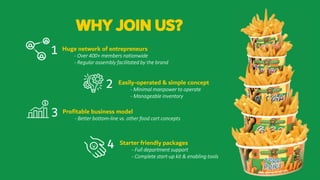 Potato Corner Franchise Opportunity and Details | PDF