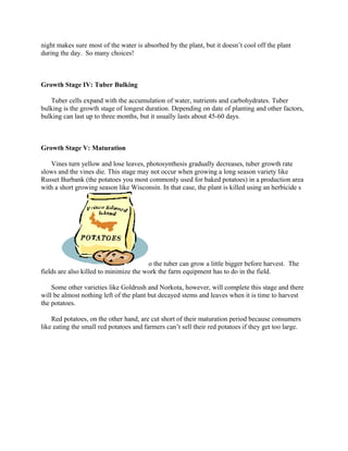 Potato growth stages | DOC