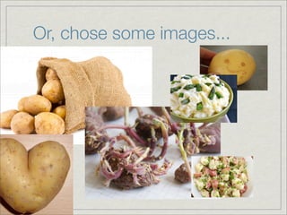 Potato mashup--A fun little "Mash Up" idea for a poetry unit | PDF