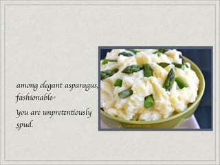 Potato mashup--A fun little "Mash Up" idea for a poetry unit | PDF