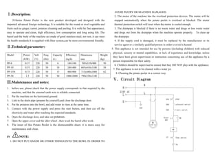Potato Peeler ficha tecnica.pdf 30kg importado | PDF