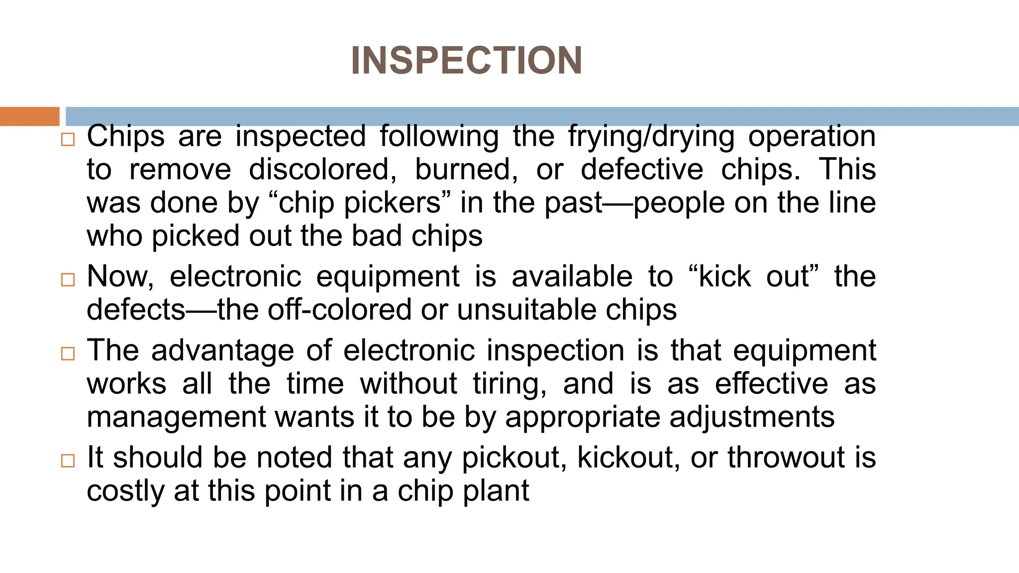 POTATO SNACKS MANUFACTURING | PPTX