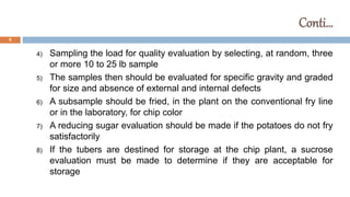 POTATO SNACKS MANUFACTURING | PPTX