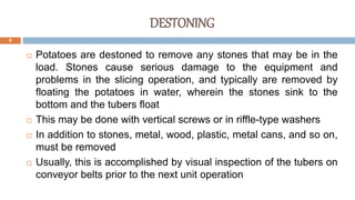 POTATO SNACKS MANUFACTURING | PPTX | Cooking | Food & Drink