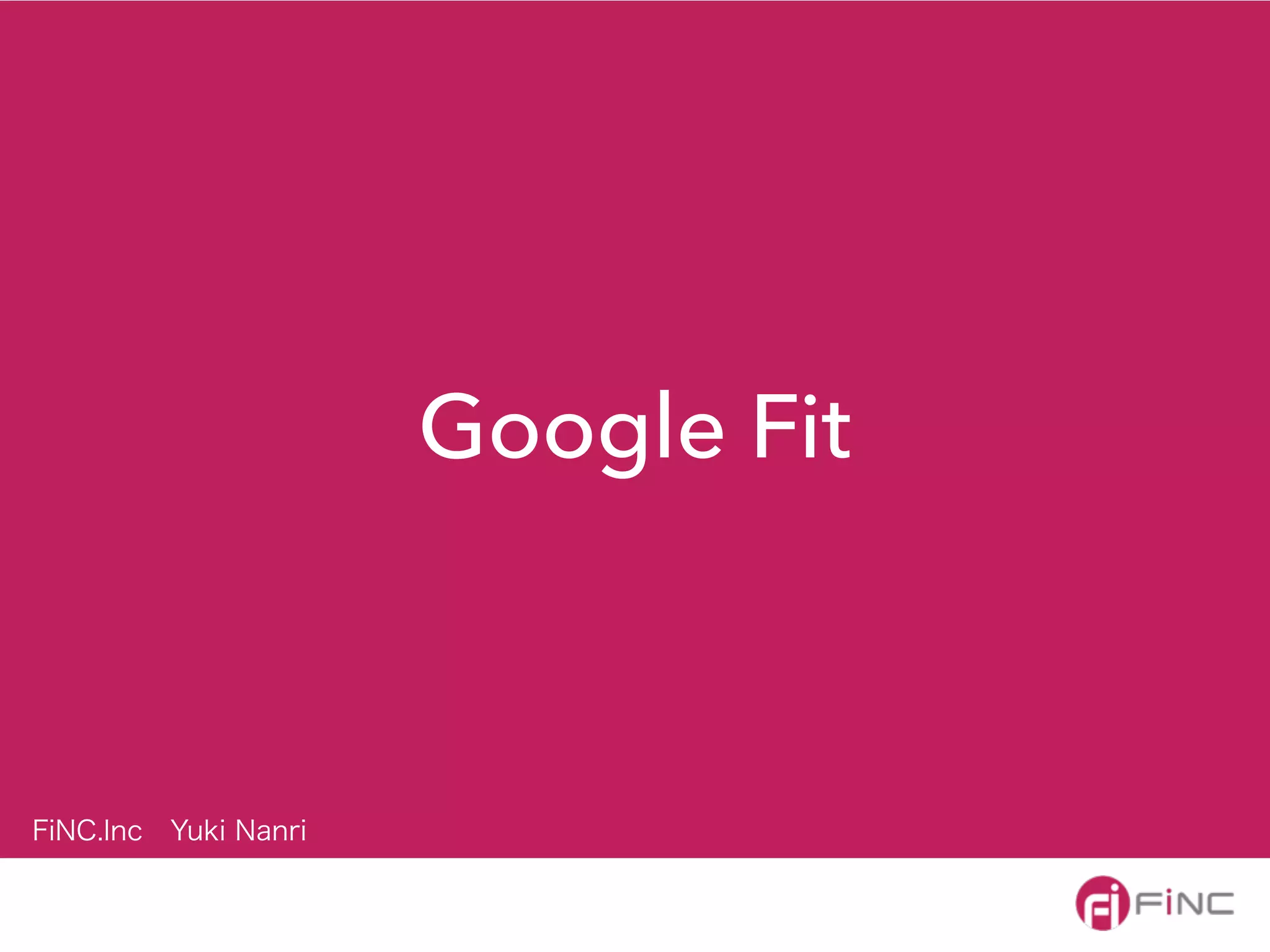 Android Google Fit | PDF