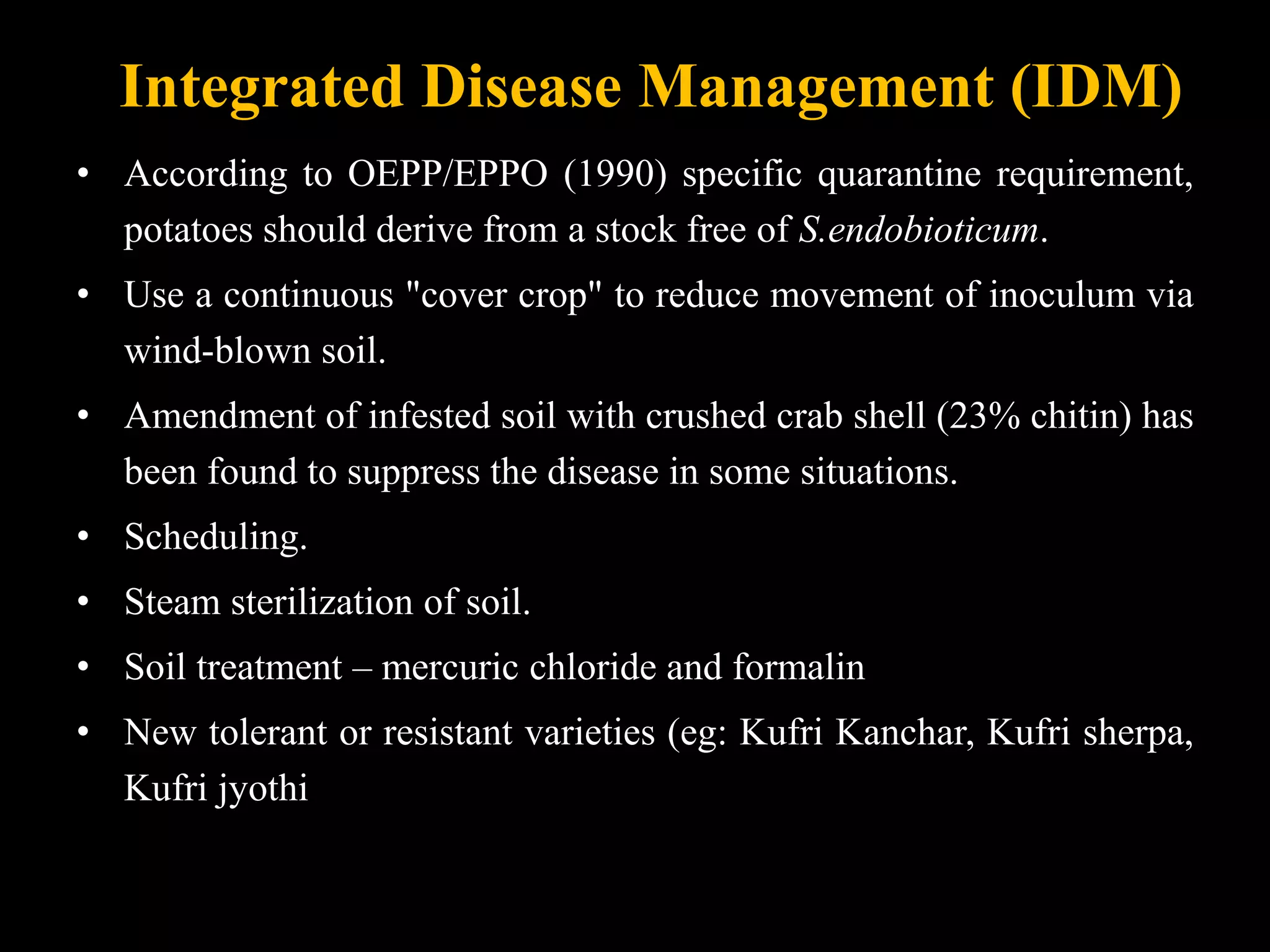 Potato wart disease | PPTX