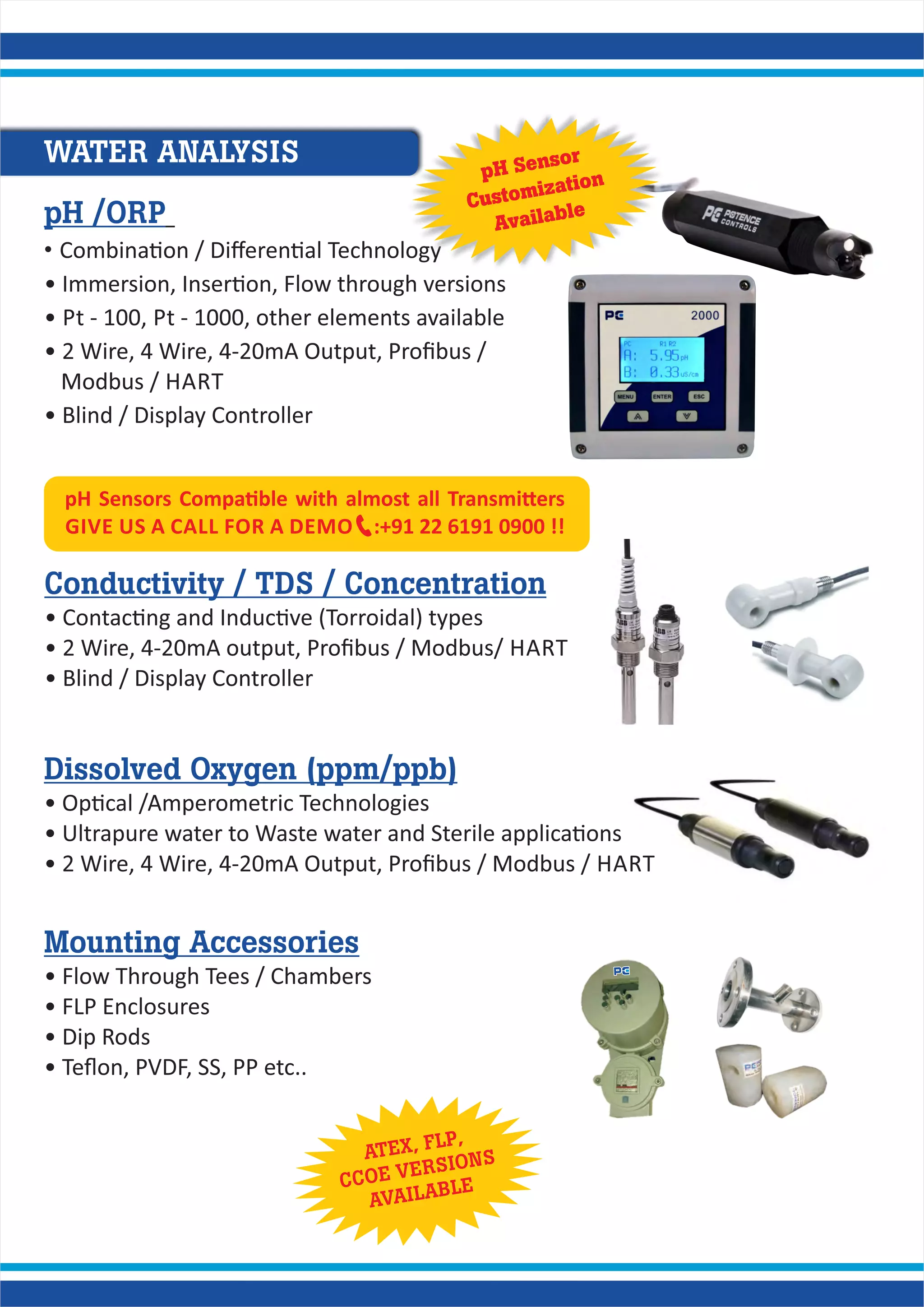 Analytical Equipments By Potence Controls Pvt. Ltd. | PDF
