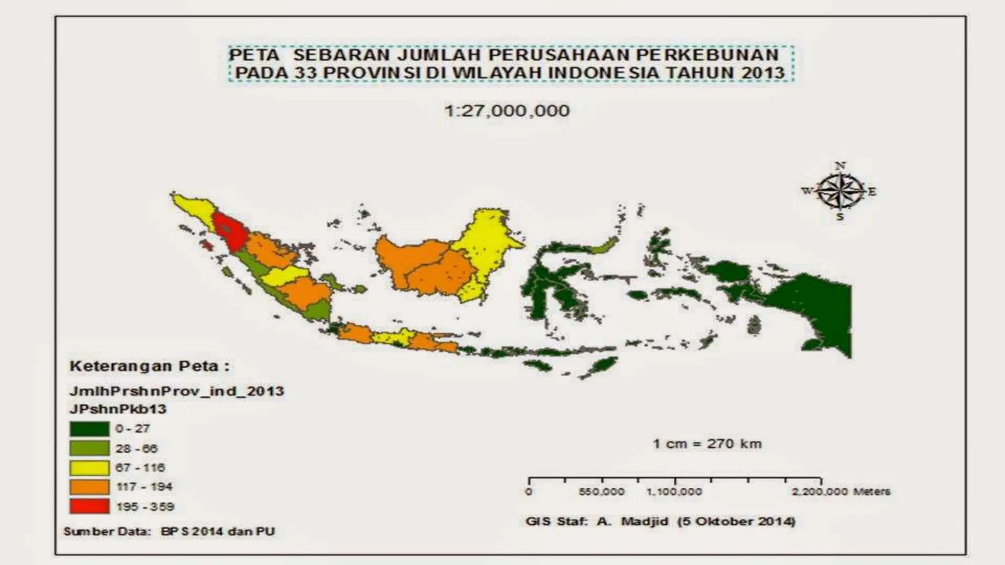 Potensi Dan Sebaran Sumberdaya Pertanian Perkebunan Perikanan