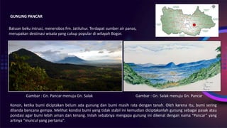 Potensi geowisata wilayah bogor | PPTX