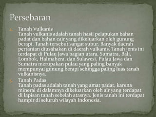 Potensi sumber daya tanah | PPT