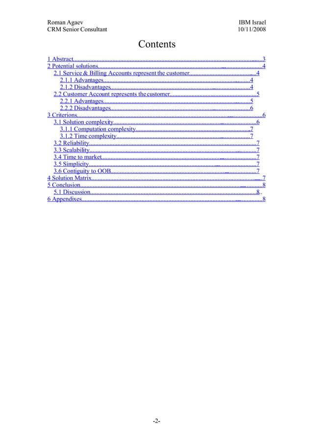 Potential Customer Data Model Solution Telco | ODT