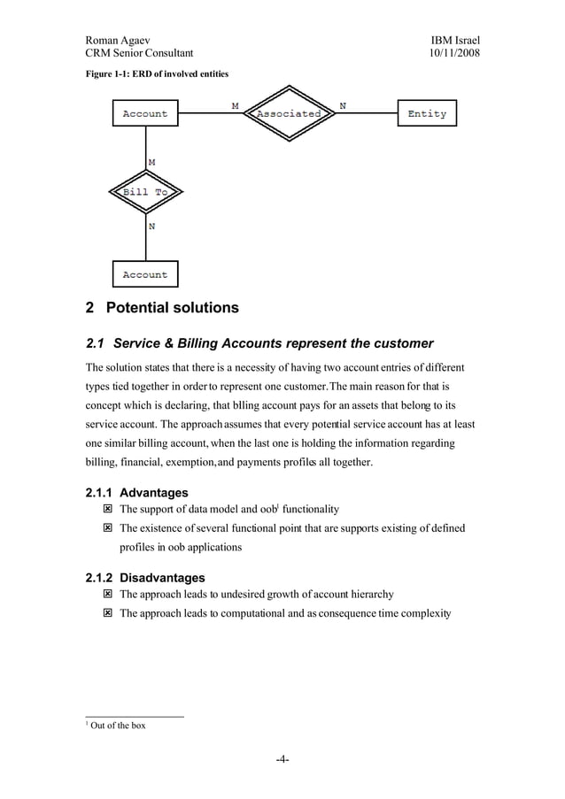 Potential Customer Data Model Solution Telco | ODT