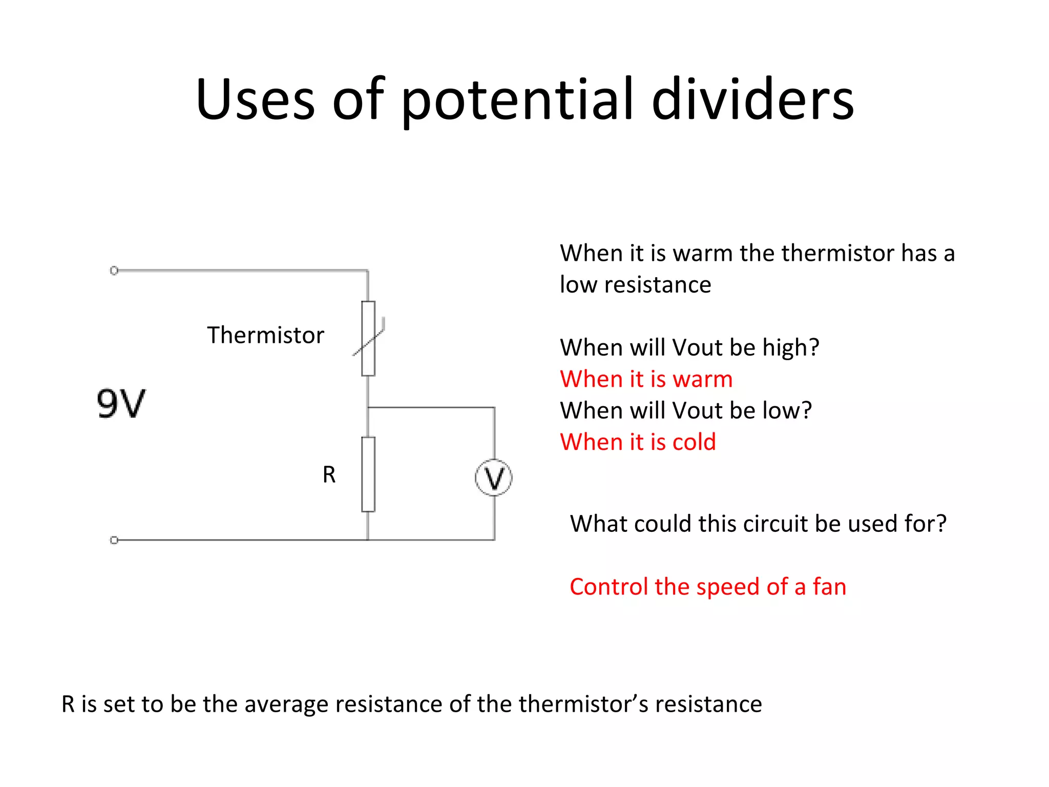 Potential Dividers, Oscilloscope and revision activities.ppt