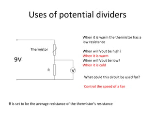 Potential Dividers, Oscilloscope and revision activities.ppt