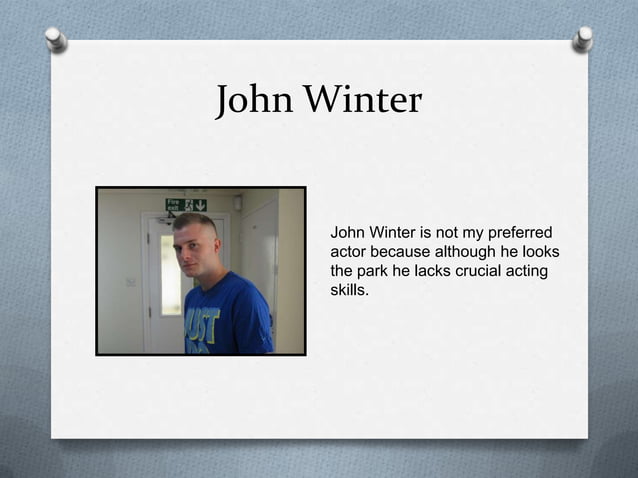 Potential actors | PPT