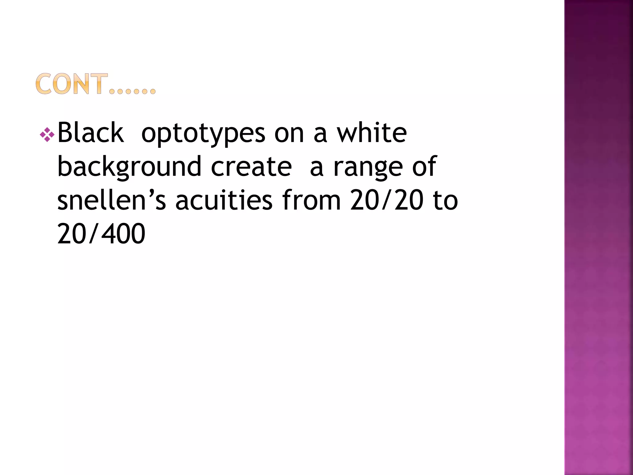 Potential acuity meter | PPTX