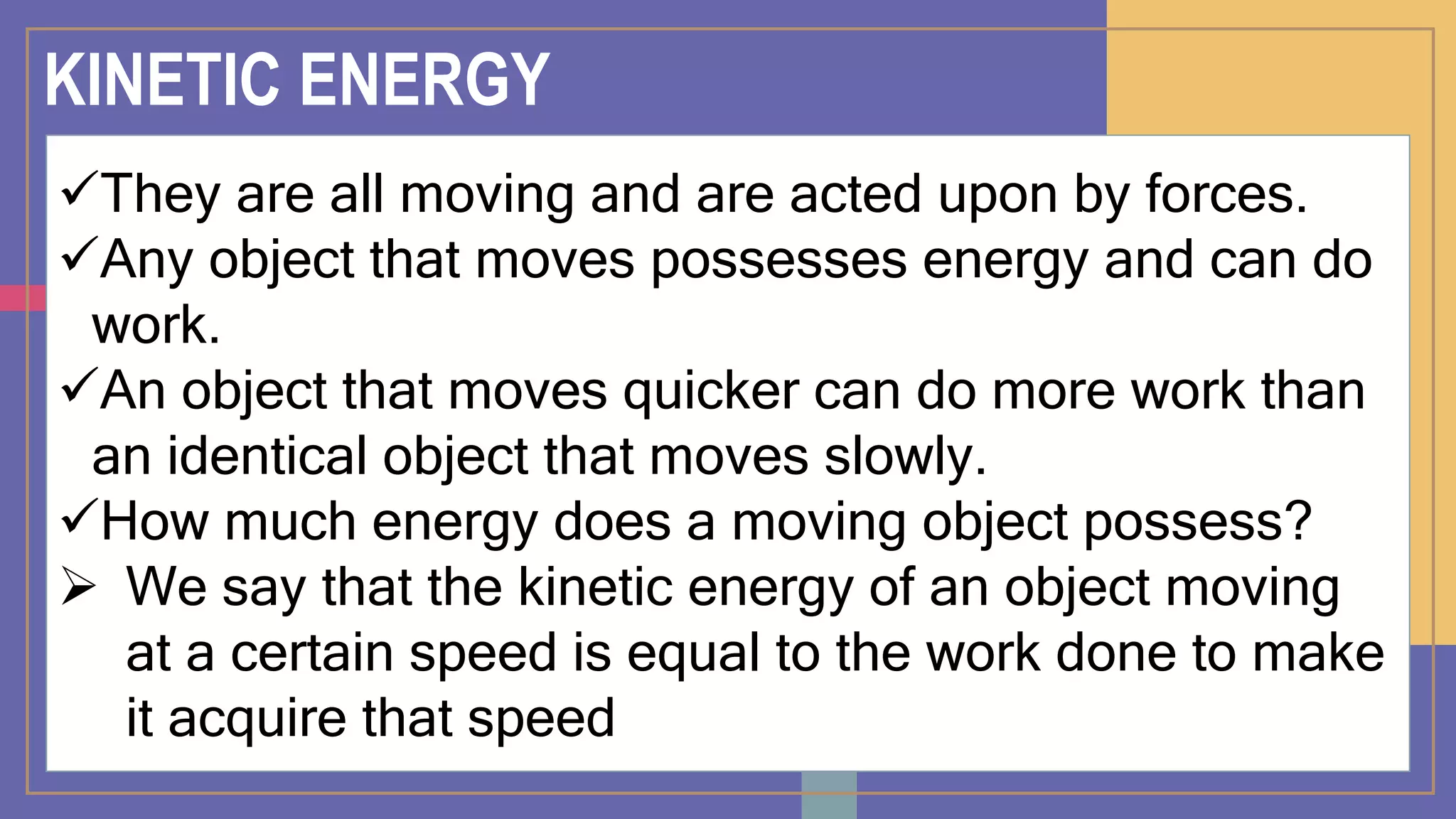 Potential and kinetic energy.pptx | Physics | Science