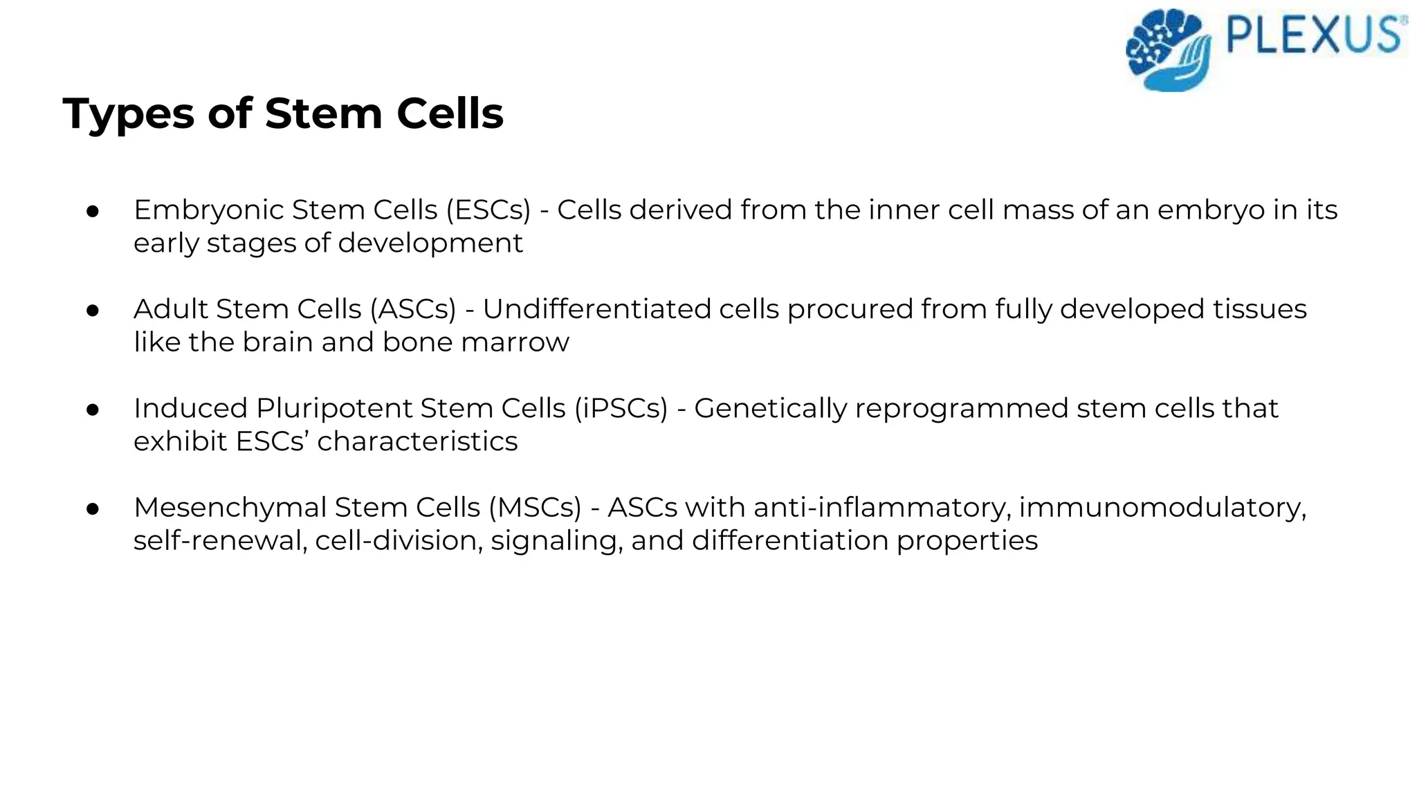 Potential Application of Stem Cells - PPT - November 2023.pptx