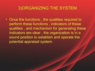 Potential appraisal | PPT