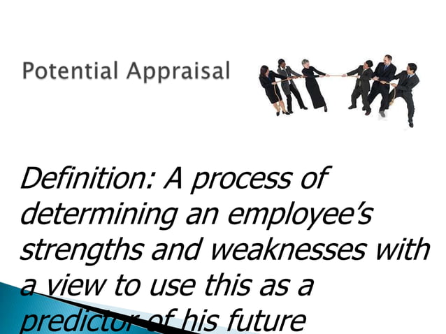 Potential Appraisal | PPTX