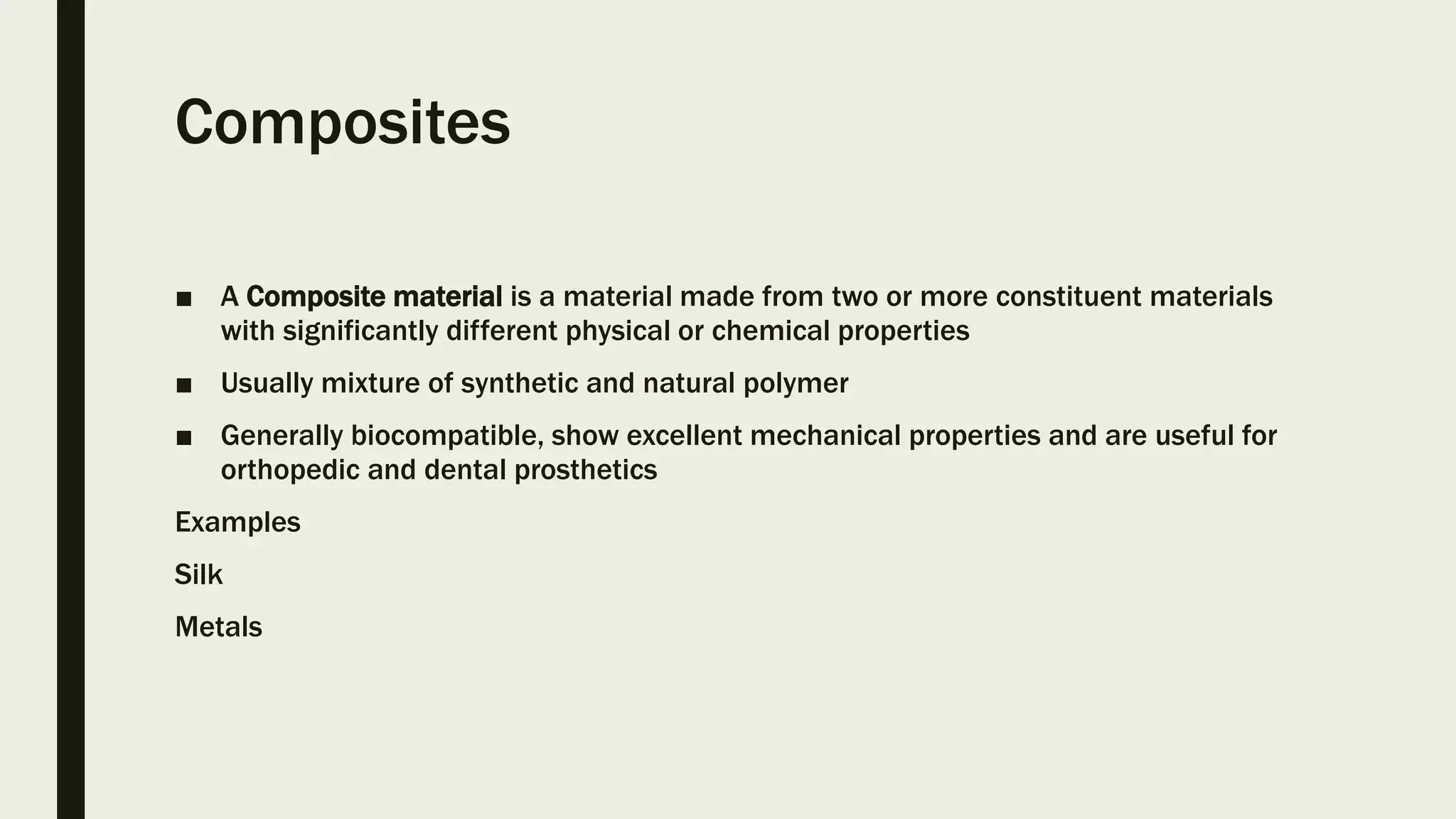 Potential biomaterial | PPT
