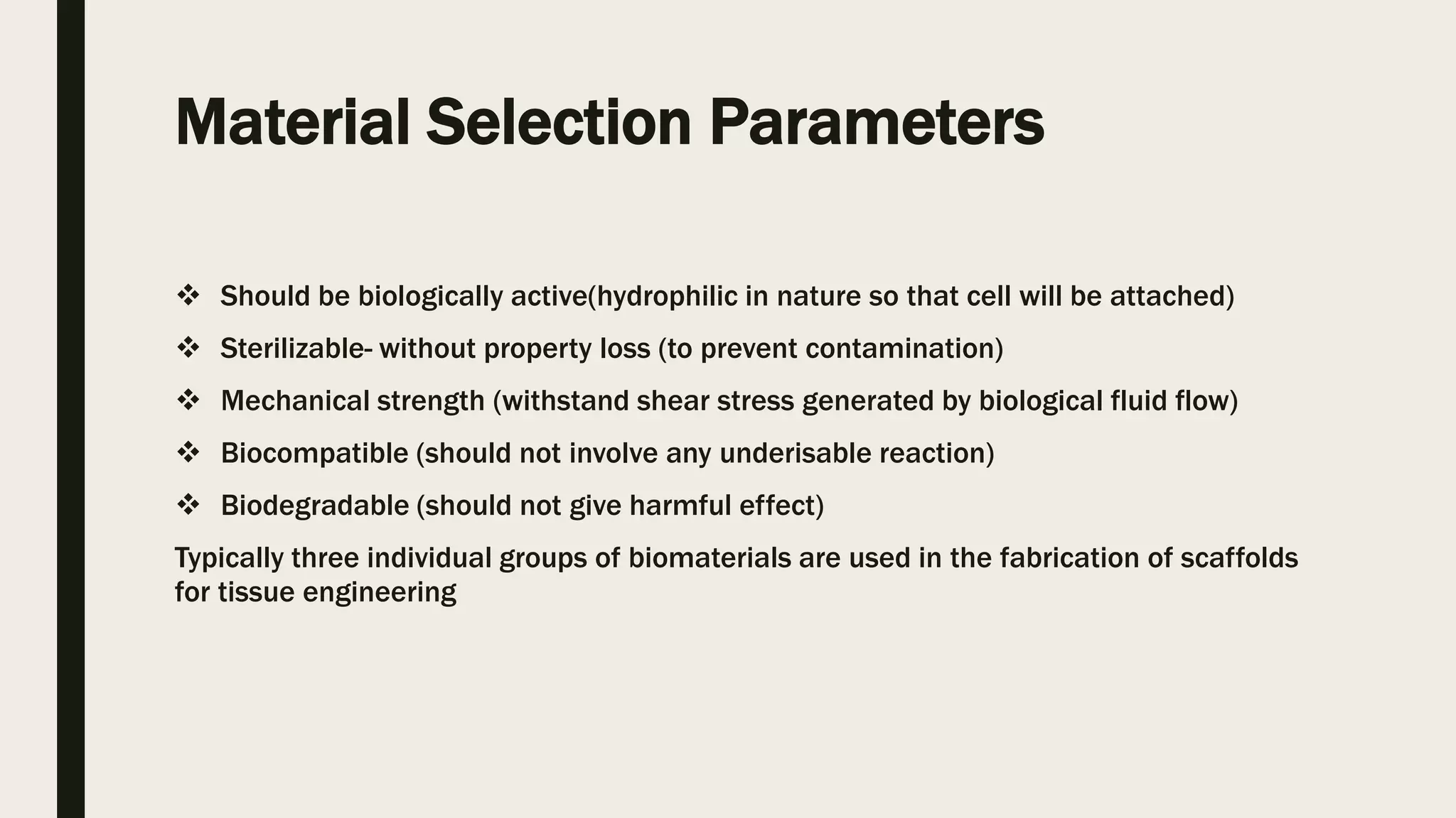 Potential biomaterial | PPT