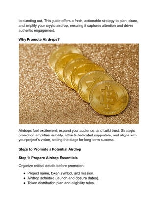 Potential Crypto Airdrops – Checklist to Track the Most Promising ...
