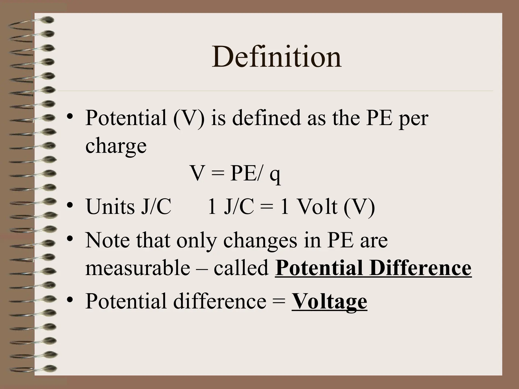 PotentialDifference or voltage for physics 2.ppt