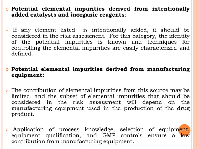 Potential elemental impurities ,chns analyser | PPTX