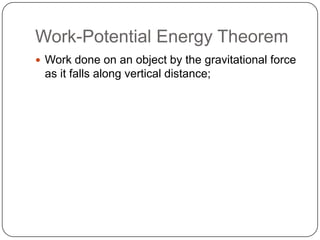 Potential energy | PPTX