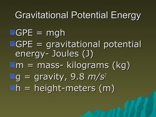 Potential energy 2 | PPT