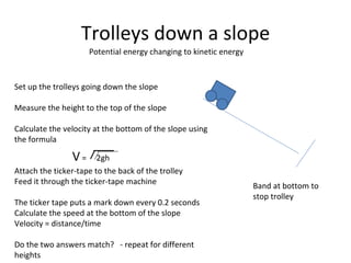 Potential Energy And Kinetic Energy | PPT