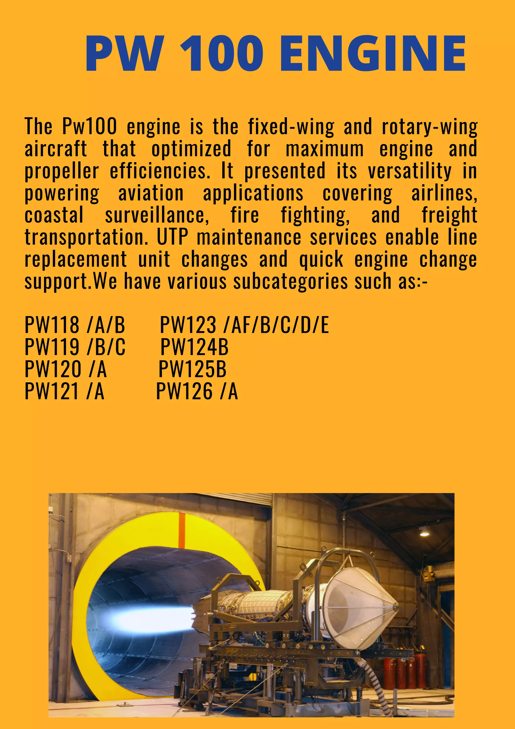 Potential Energy Saver Pt6 Engines | PDF