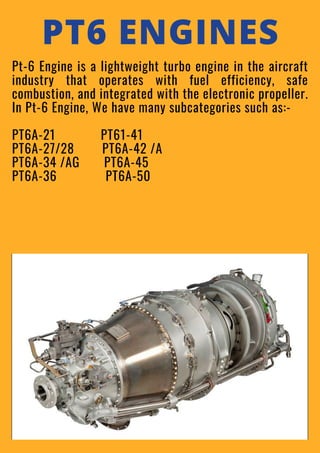 Potential Energy Saver Pt6 Engines | PDF