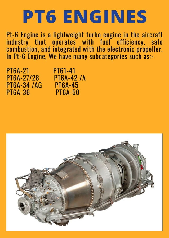 Potential Energy Saver Pt6 Engines | PDF